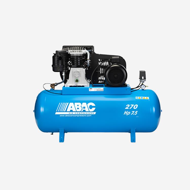 Abac Air Compressor - 7.5HP - Static Belt Drive - 270 Litre – Ultrimax